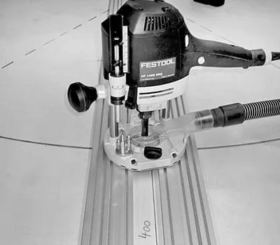 Routing Arcs Using the Multi-Routing Template - Festool