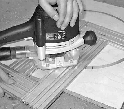 Routing Circles in Wood for Boxes, Counters & more - Festool