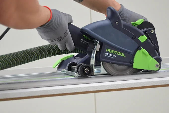 Cutting large tiles » Instructions for large-format tiles