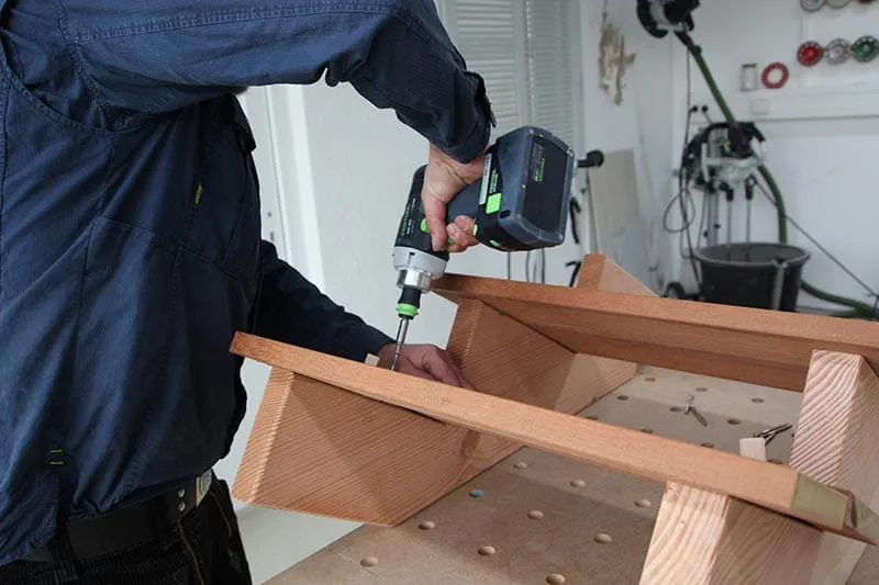 Building your own saddled staircase » Construction and instructions